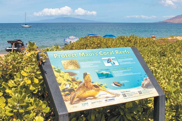 New coral reef information signs installed at 39 beaches | News, Sports ...